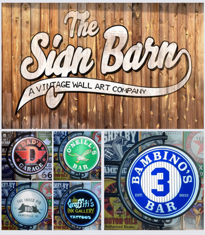 Your source for vintage & made to measure signs! – The Sign Barn