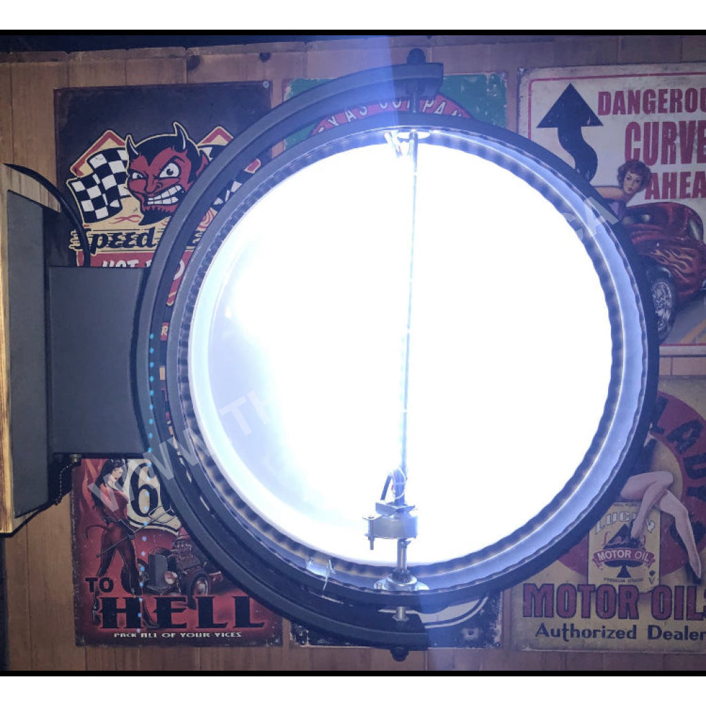 Coca-Cola 24” Rotating LED Lighted Sign Design #S5159 – The Sign Barn