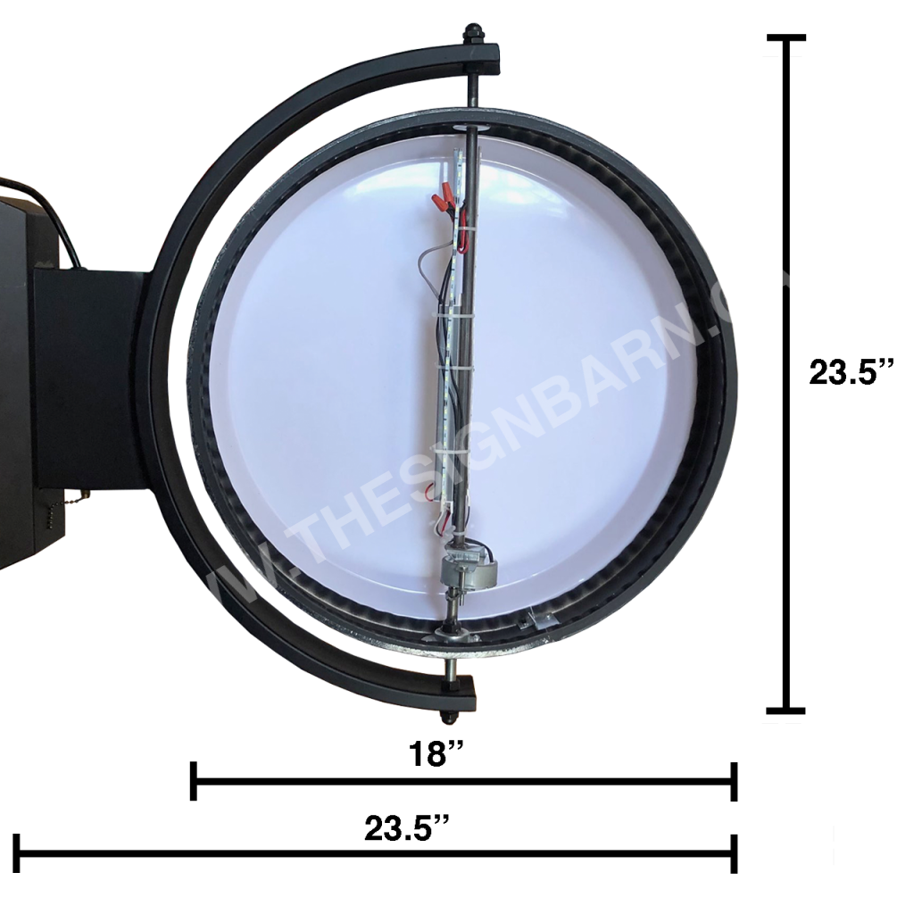 Corvette Sting Ray 24" Rotating LED Lighted Sign Design #S5070 – The ...