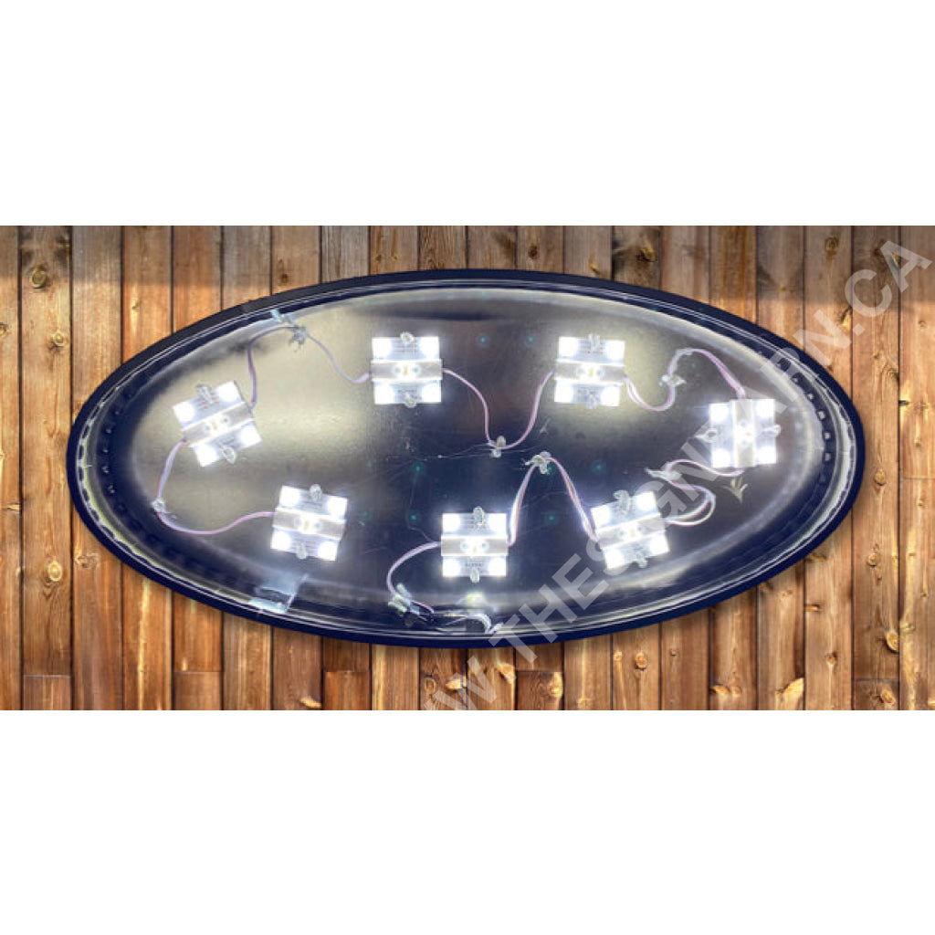Hank Williams Jr Custom Designed 32" Backlit LED Oval Sign – The Sign Barn
